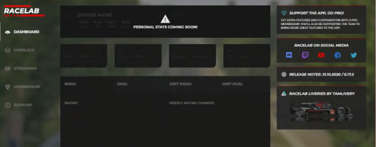 Racelabs Overlays für iRacing und ACC einrichten